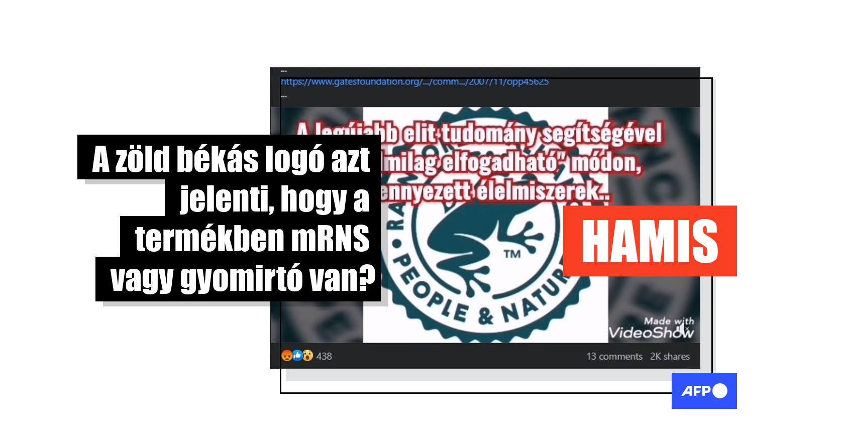 A zöld békás logó nem jelenti azt, hogy az adott ételben atrazin vagy ...